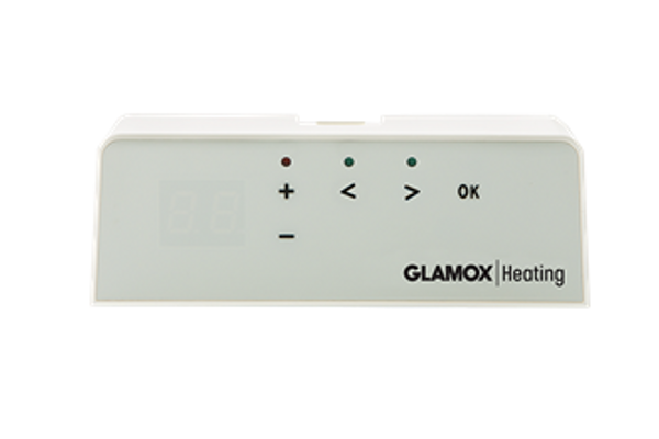 Glamox Heating H40 L14 230V hvit - led-spot.no